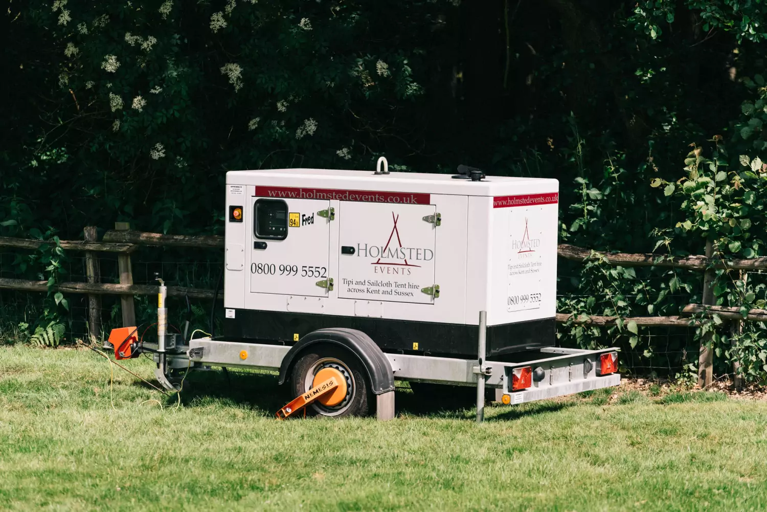 Generator For Tent/Marquee | The Cheshire Tent Company